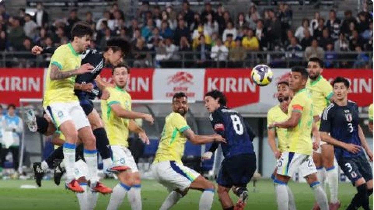 Brasil amarga derrota histórica para o Japão em amistoso em Tóquio | TV ...